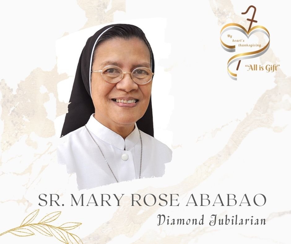 SR. M. ROSE ABABAO, RGS – Good Shepherd Sisters